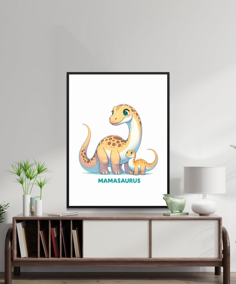Mamasaurus SVG, Cute Dinosaur Family Design, Mama Saurus Png Shirt ...