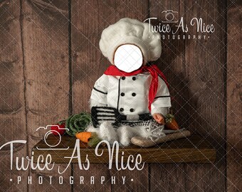 Newborn Chef Backdrop - Etsy