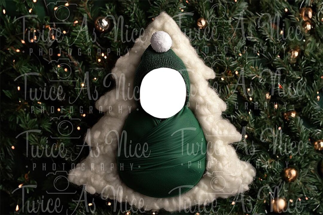 Christmas Face Insert Digital Backdrop, Digital Background, Newborn ...