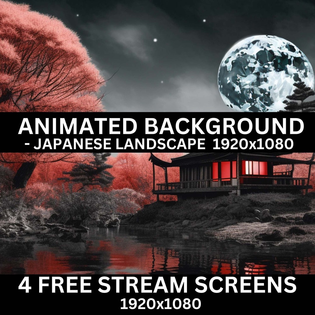 Animated Background, Vtuber Background Japanese Landscape, Vtuber ...