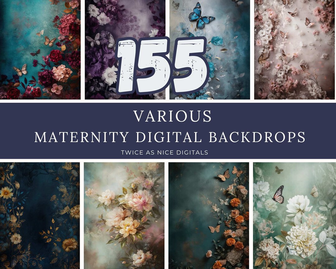 155 Massive Maternity Digital Backdrop Bundle - 155 Various Fine Art ...