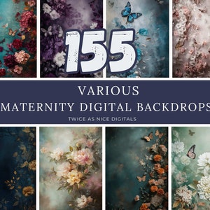 155 Massive Maternity Digital Backdrop Bundle - 155 Various Fine Art ...