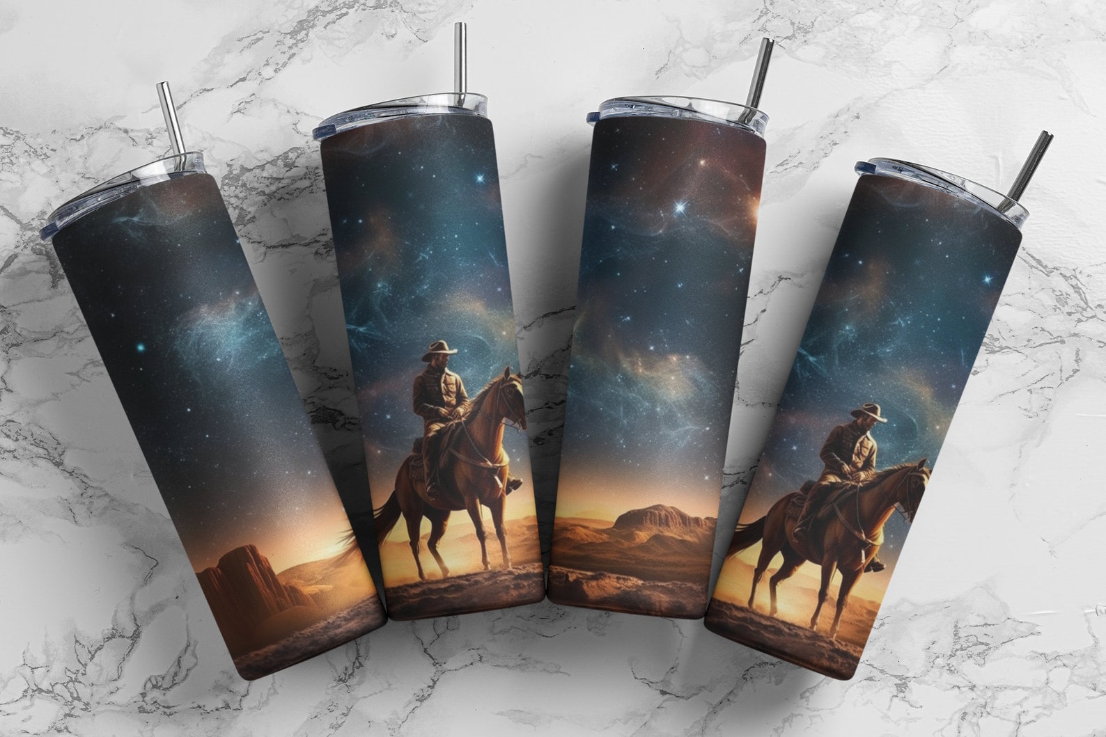 3x Cowboy Tumbler Wrap 20 Oz Sublimation Tumbler Design ,9.2x8.3 ...
