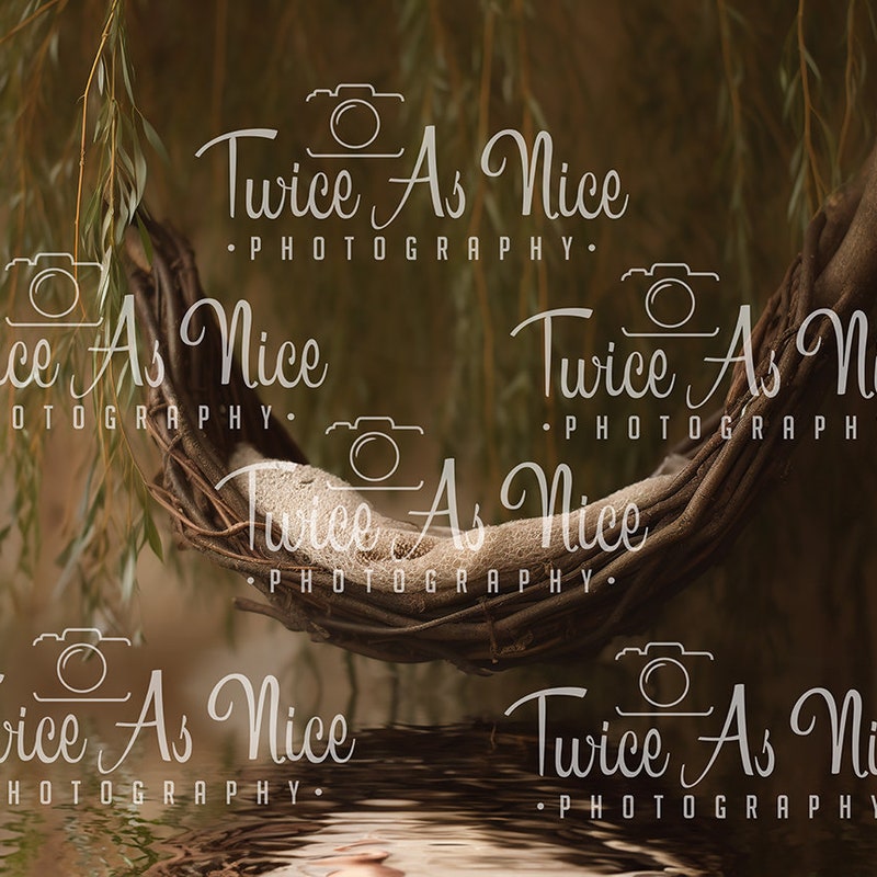 Hunting Newborn Digital Background - Etsy