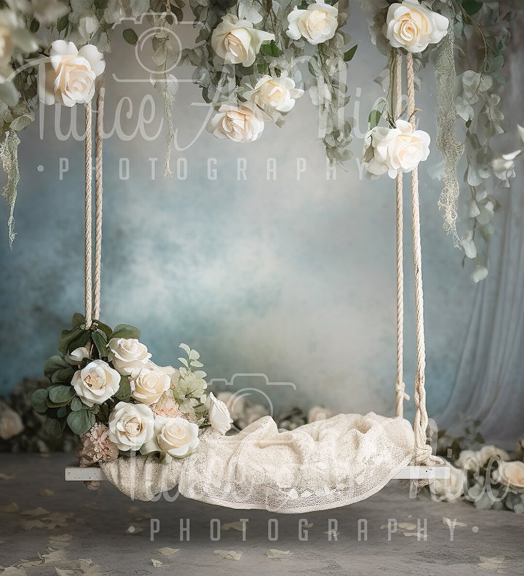 Newborn Swing Digital Backdrop, Baby Digital Background, Digital ...