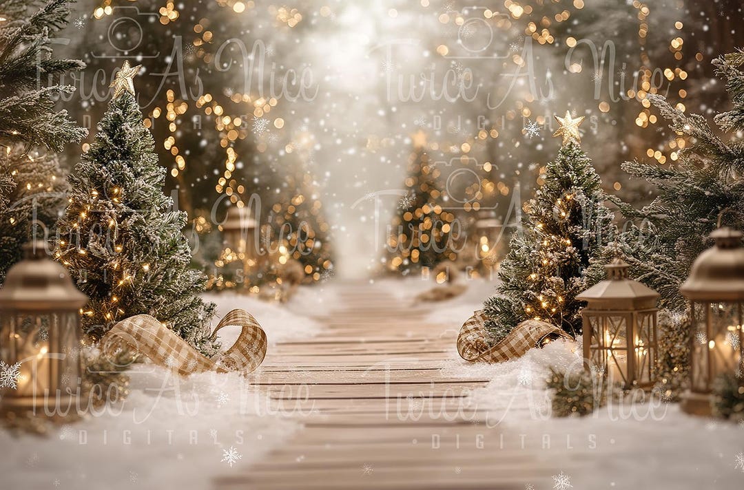 Christmas Newborn Digital Backdrop , Christmas Digital Background ...