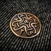 Viking Norse Bronze Circular Disc Brooch - Etsy UK