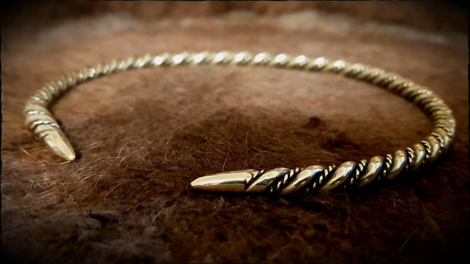 Viking Celtic Bronze Torc | Etsy