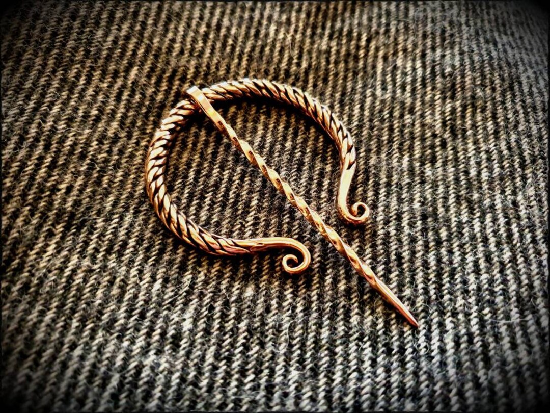 Viking Saxon Bronze Penanular Brooch Cloak Pin - Etsy