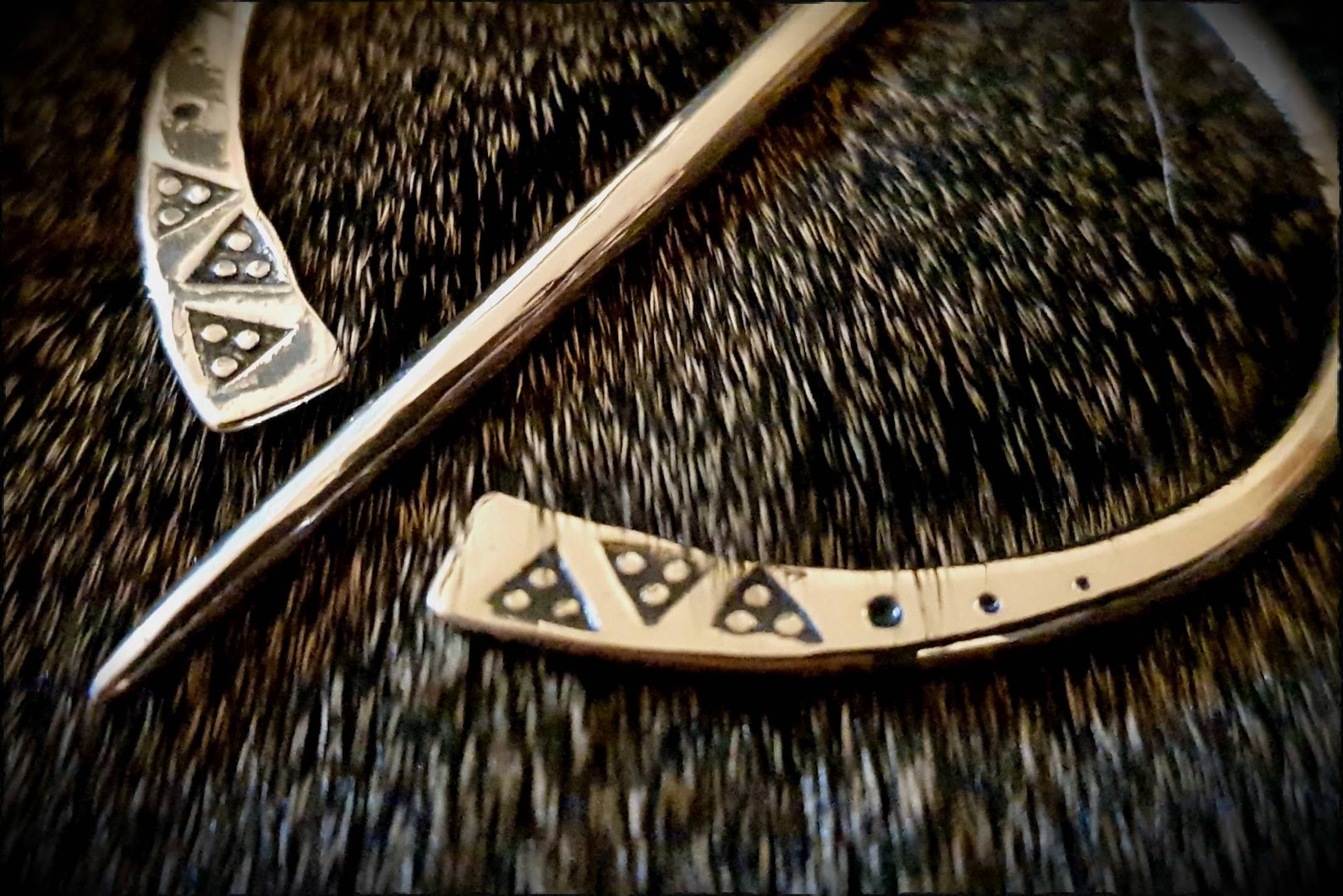 Viking Saxon Penannular Fibula Cloak Pin Brooch | Etsy