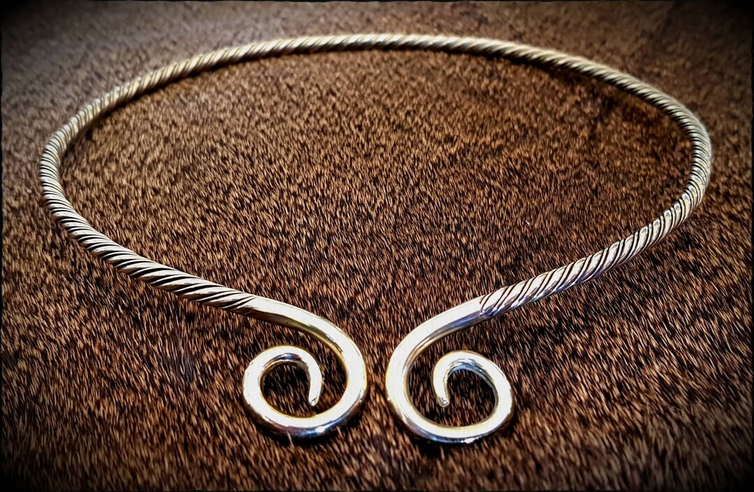 Viking Celtic Bronze Torc - Etsy