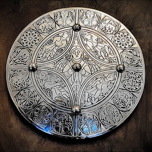 Anglo Saxon Fuller Disc Brooch - Etsy