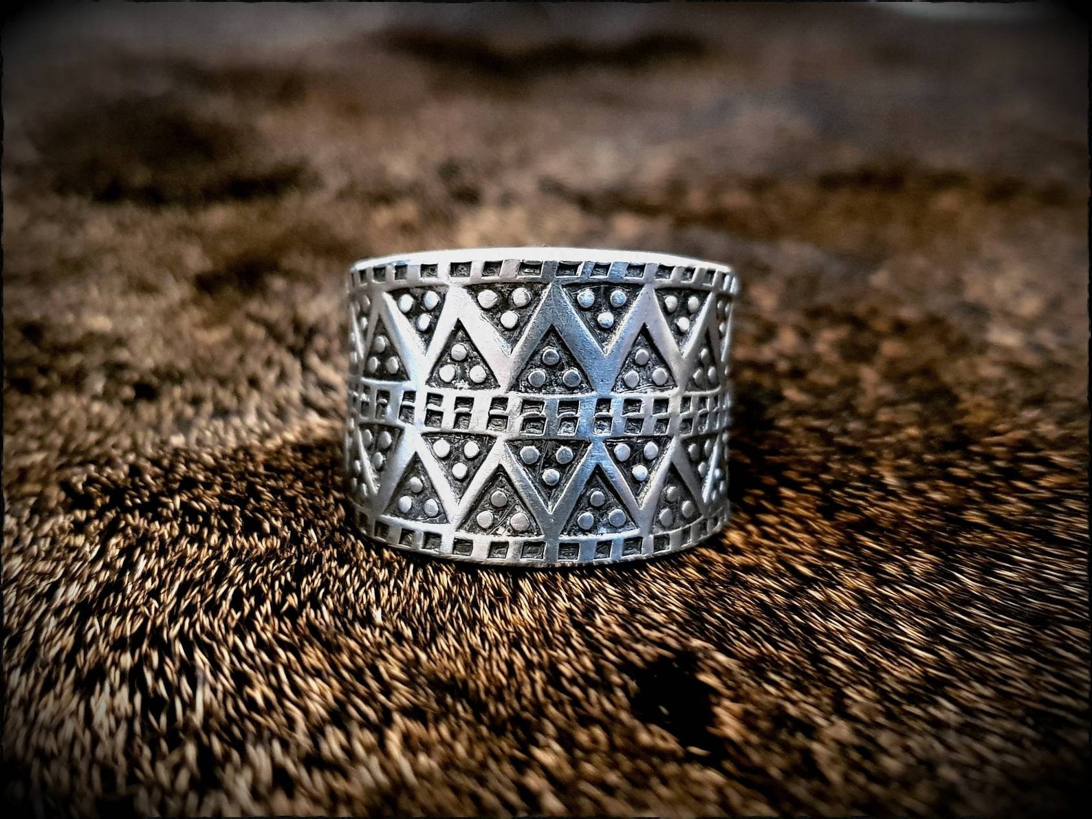 Viking Pewter Ring Replica From Birka - Etsy