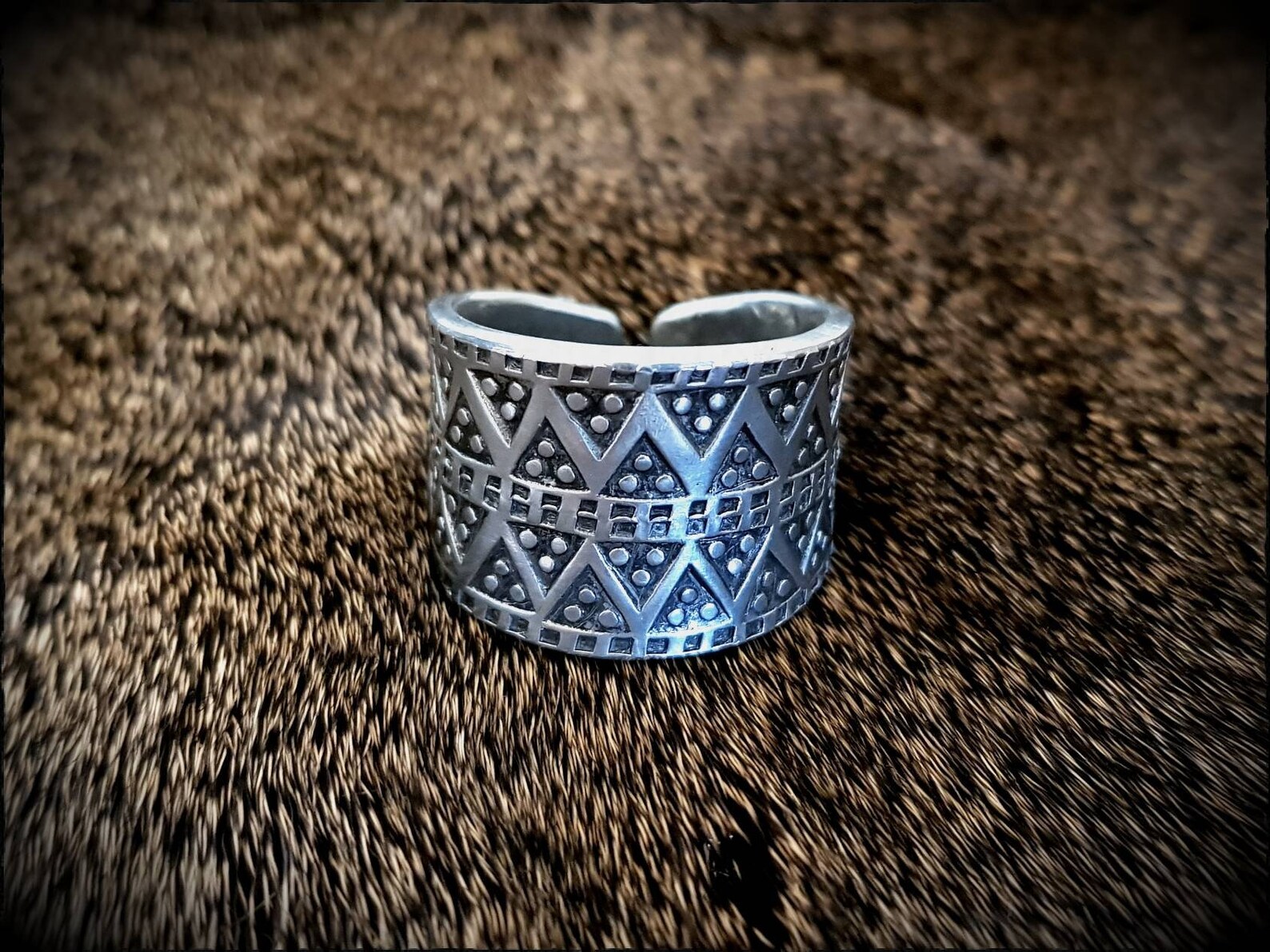 Viking Pewter Ring Replica From Birka - Etsy