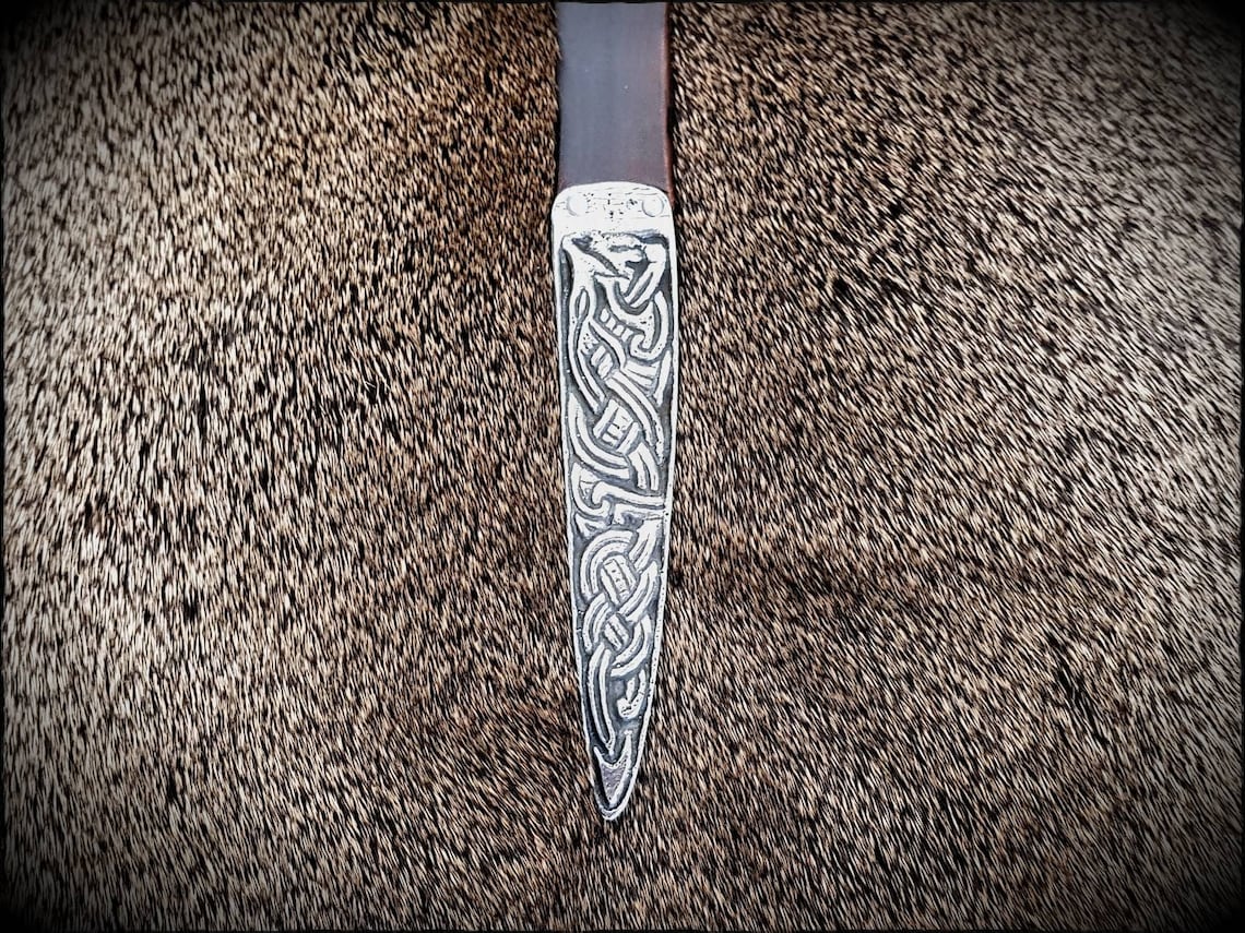 Viking Saxon Celtic Leather Belt With Pewter Buckle and Strap - Etsy