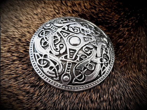 Viking Saxon Celtic Brooch Cloak Pin | Etsy