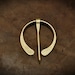 Small Viking/saxon/celtic Penannular Brooch Pins - Etsy UK
