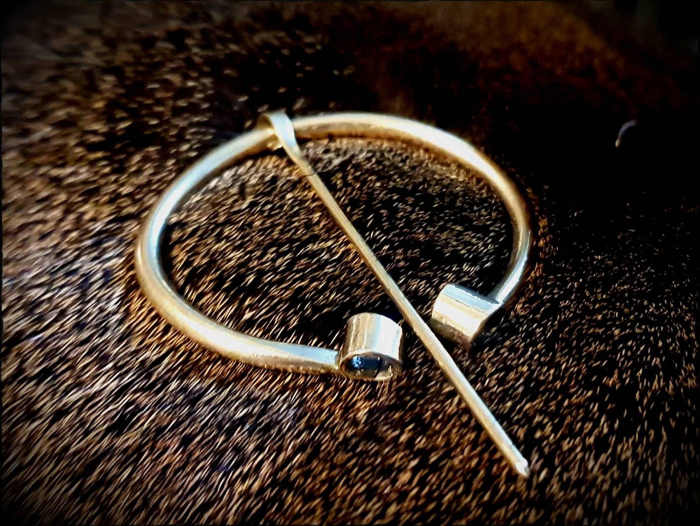 Viking Saxon Penannular Fibula Cloak Pin Brooch - Etsy UK