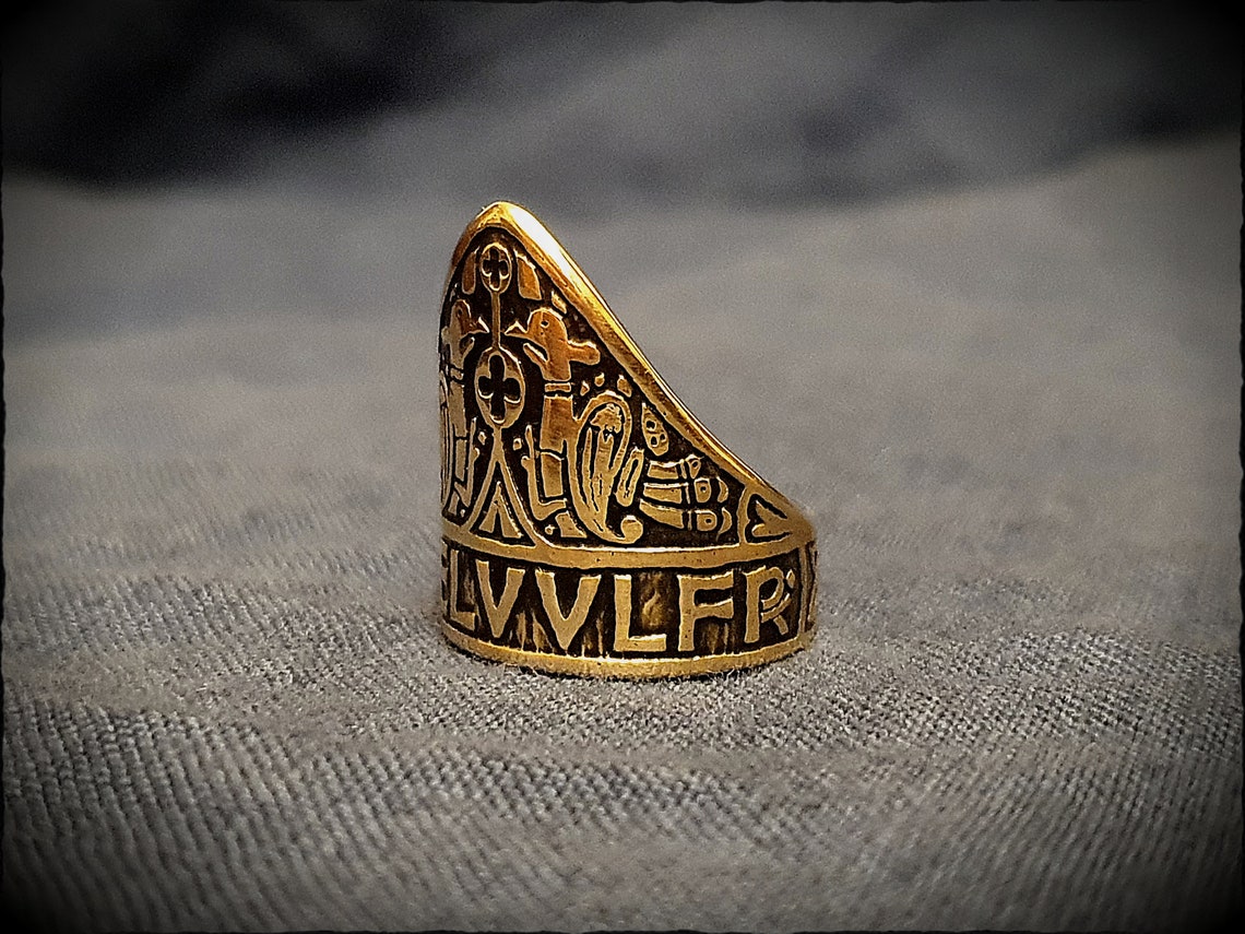 Anglo Saxon Aethelwulf Ring - Etsy