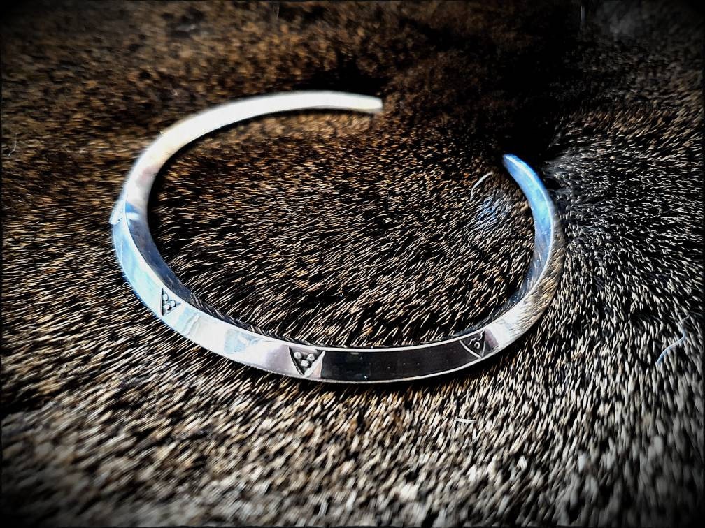 Viking Saxon Sterling Silver Hacksilver Money Ring Bracelet - Etsy
