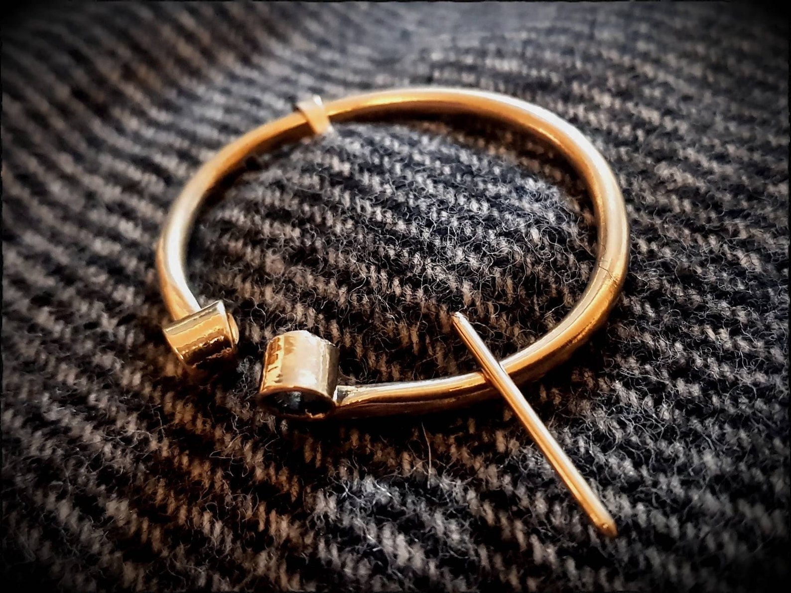 Viking Saxon Penannular Fibula Cloak Pin Brooch - Etsy UK