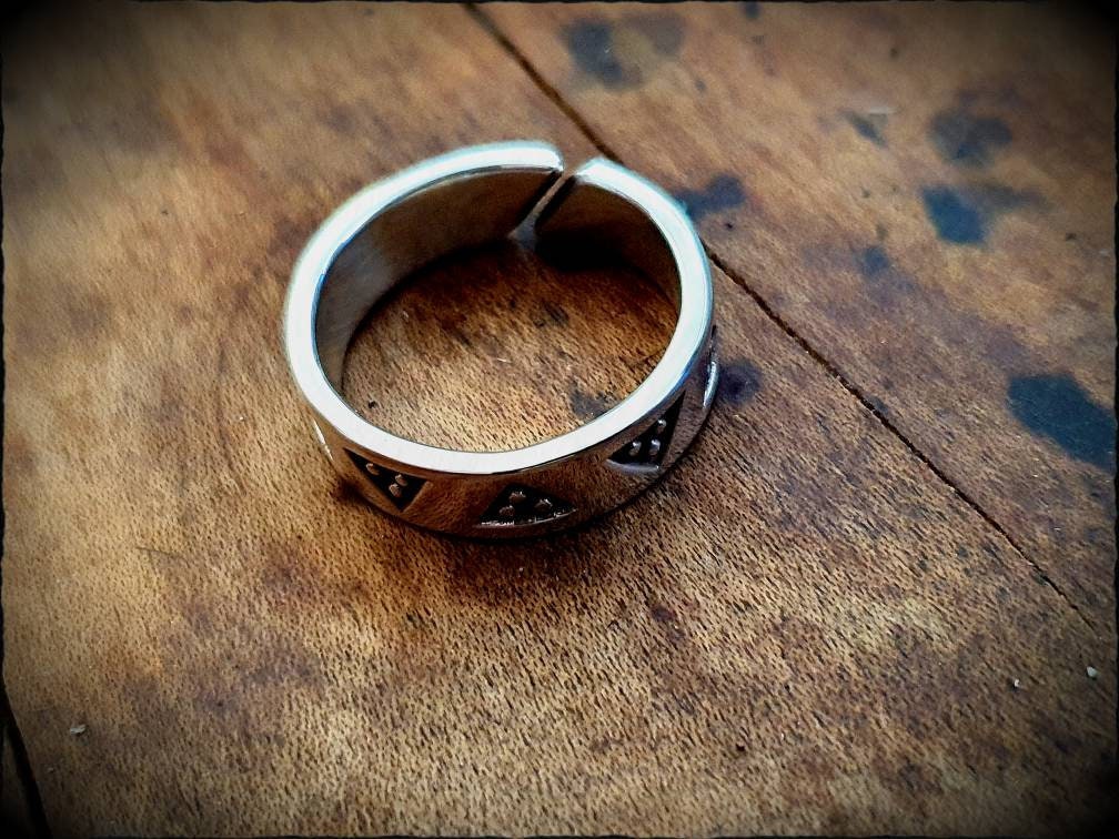 Viking Saxon Sterling Silver 925 Ring - Etsy UK