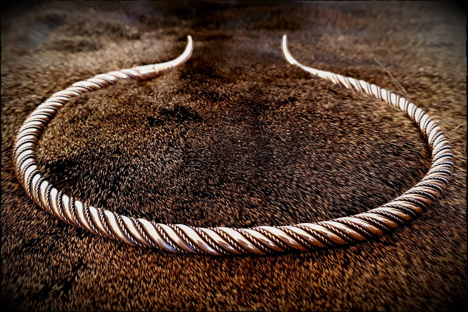 Viking Norse Bronze Raven Torc hugin and Munin | Etsy