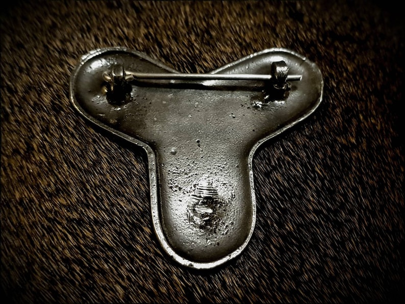 Viking Trefoil Brooch Pin | Etsy