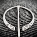 Sterling Silver Viking Saxon Celtic Penannular Brooch Cloak Pin - Etsy UK