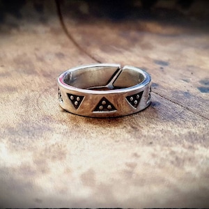 Viking Saxon Sterling Silver 925 Ring - Etsy UK