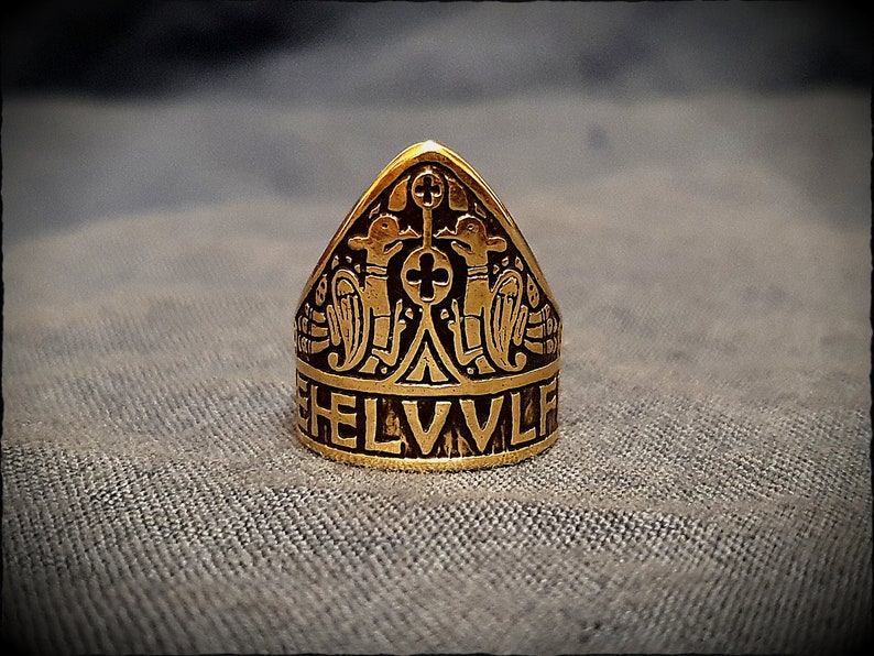 Anglo Saxon Aethelwulf Ring - Etsy