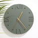 Modern Roman Numerals Acrylic Wall Clock - Etsy