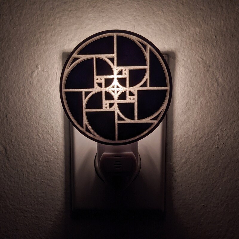 Sacred Geometry Lamp - Etsy