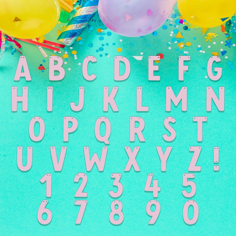 Sans Serif Font Alphabet and Numbers SVG Ready to Cut | Etsy