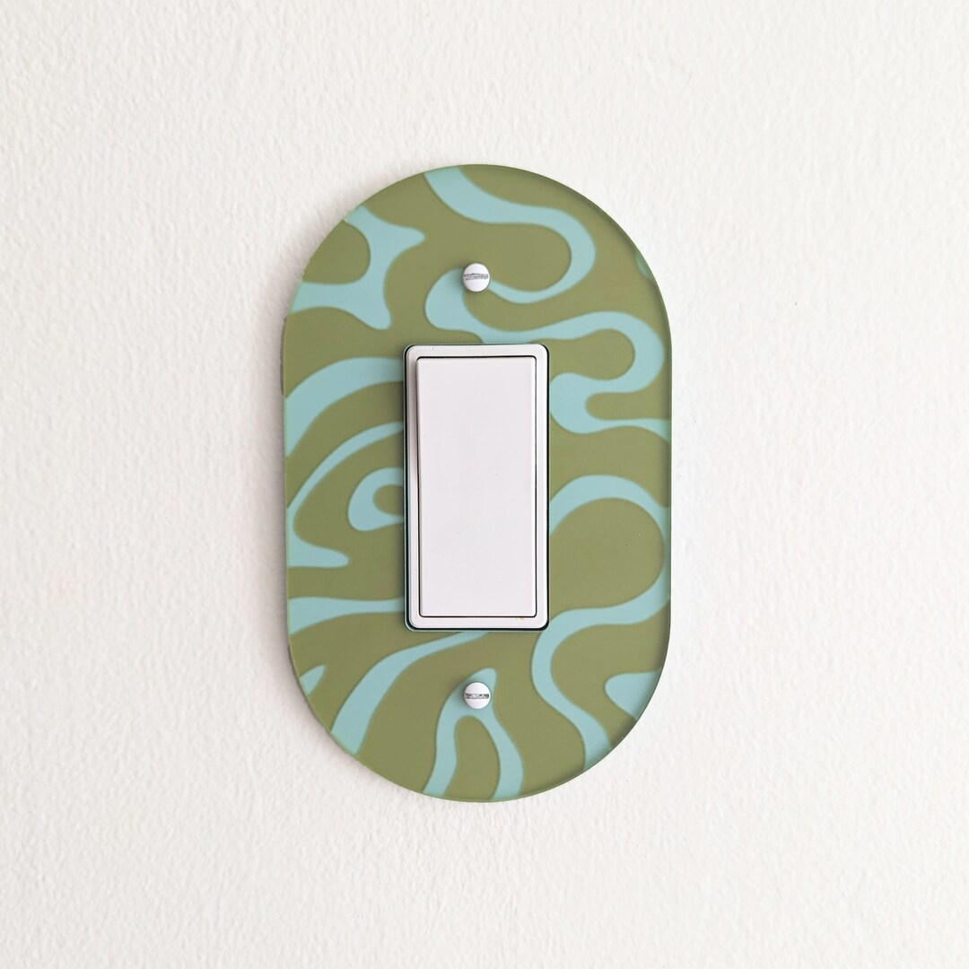 Groovy Tiger Stripe Light Switch and Outlet Plate Covers - Multiple ...