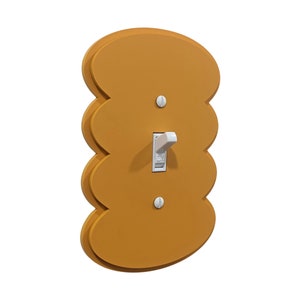 Rounded Wiggles Layered Light Switch Plate Cover Multiple Options - Etsy