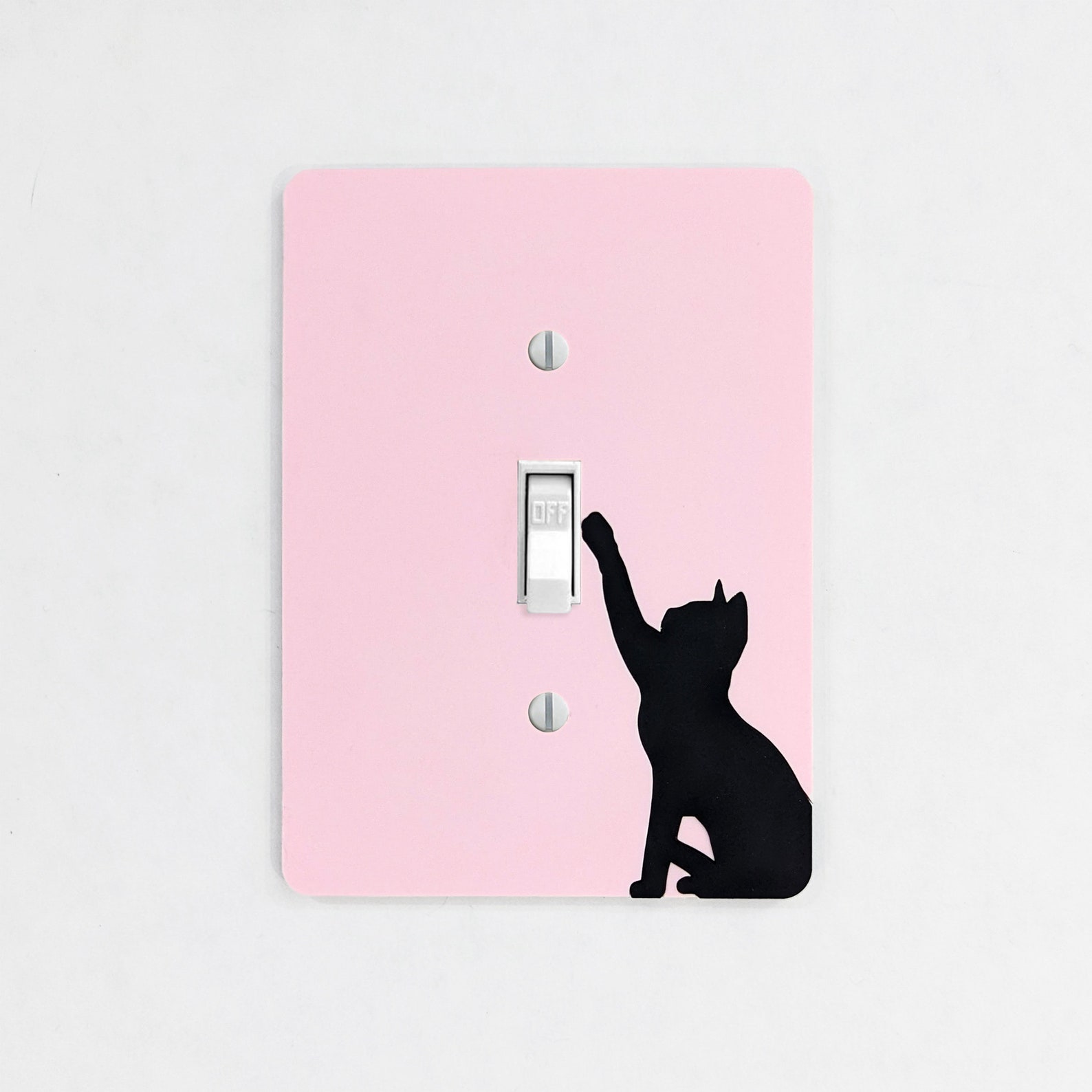 Playful Cat Switch Light Plate Cover - Multiple Options - Etsy
