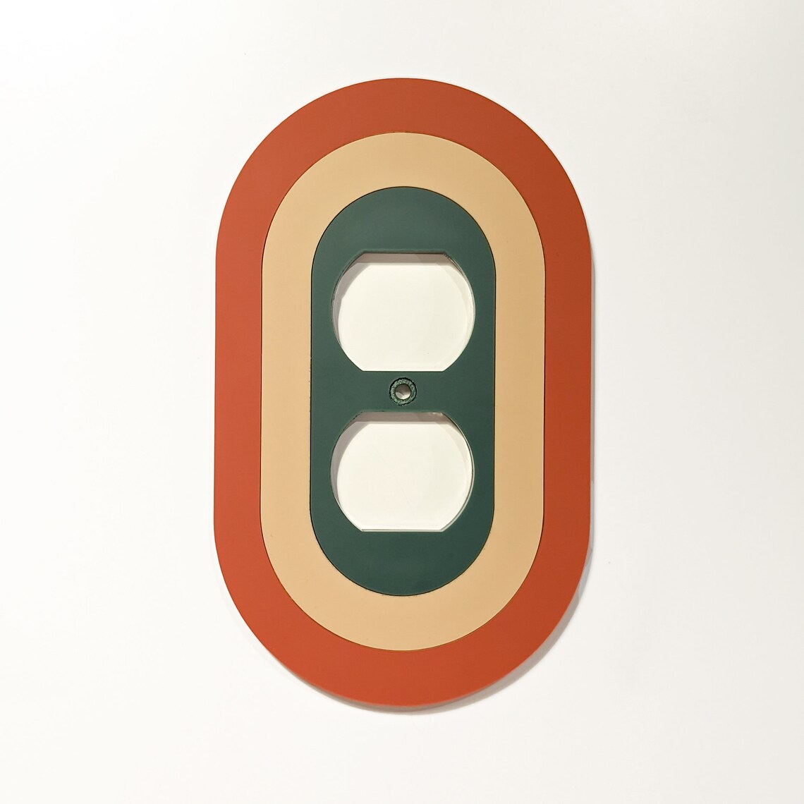 Retro Oval Outlet Cover Multiple Options - Etsy