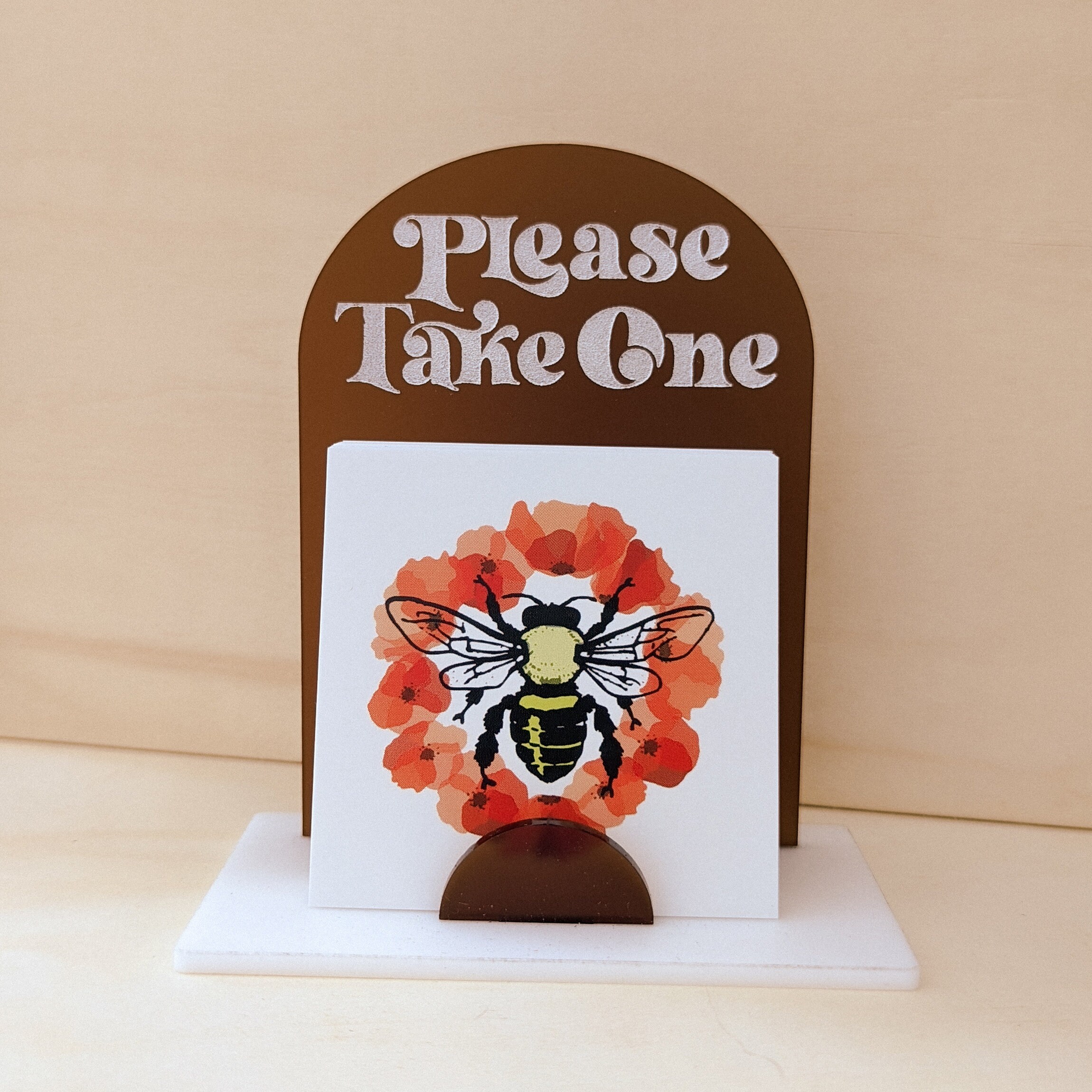 Arch Rattan Cane Business Card Holder 3 Sizes - Etsy