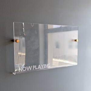 Now Playing Record Holder Wall Shelf - Etsy
