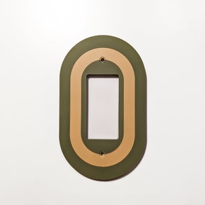 Retro Rounded Corner Triple Light Switch Plate Cover - Etsy