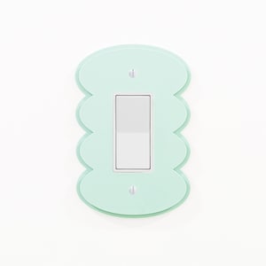 Rounded Wiggles Layered Light Switch Plate Cover - Multiple Options - Etsy