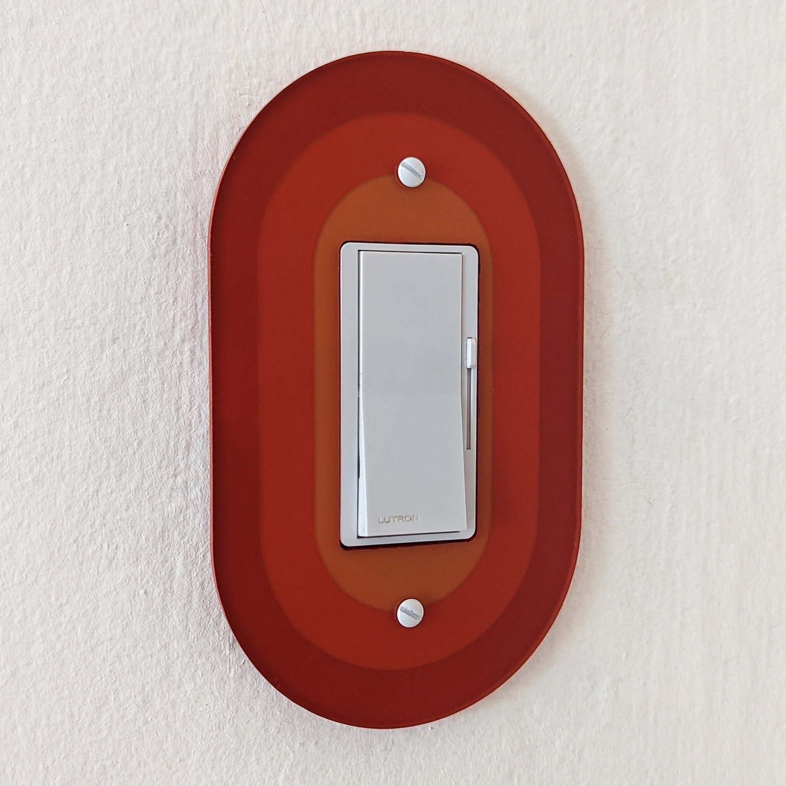 Retro Oval Outlet Cover - Multiple Options - Etsy