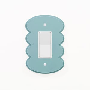 Rounded Wiggles Layered Light Switch Plate Cover - Multiple Options - Etsy