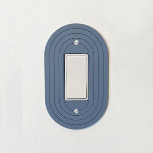 Minimalist Oval Outlet Plate Cover - Multiple Options - Etsy