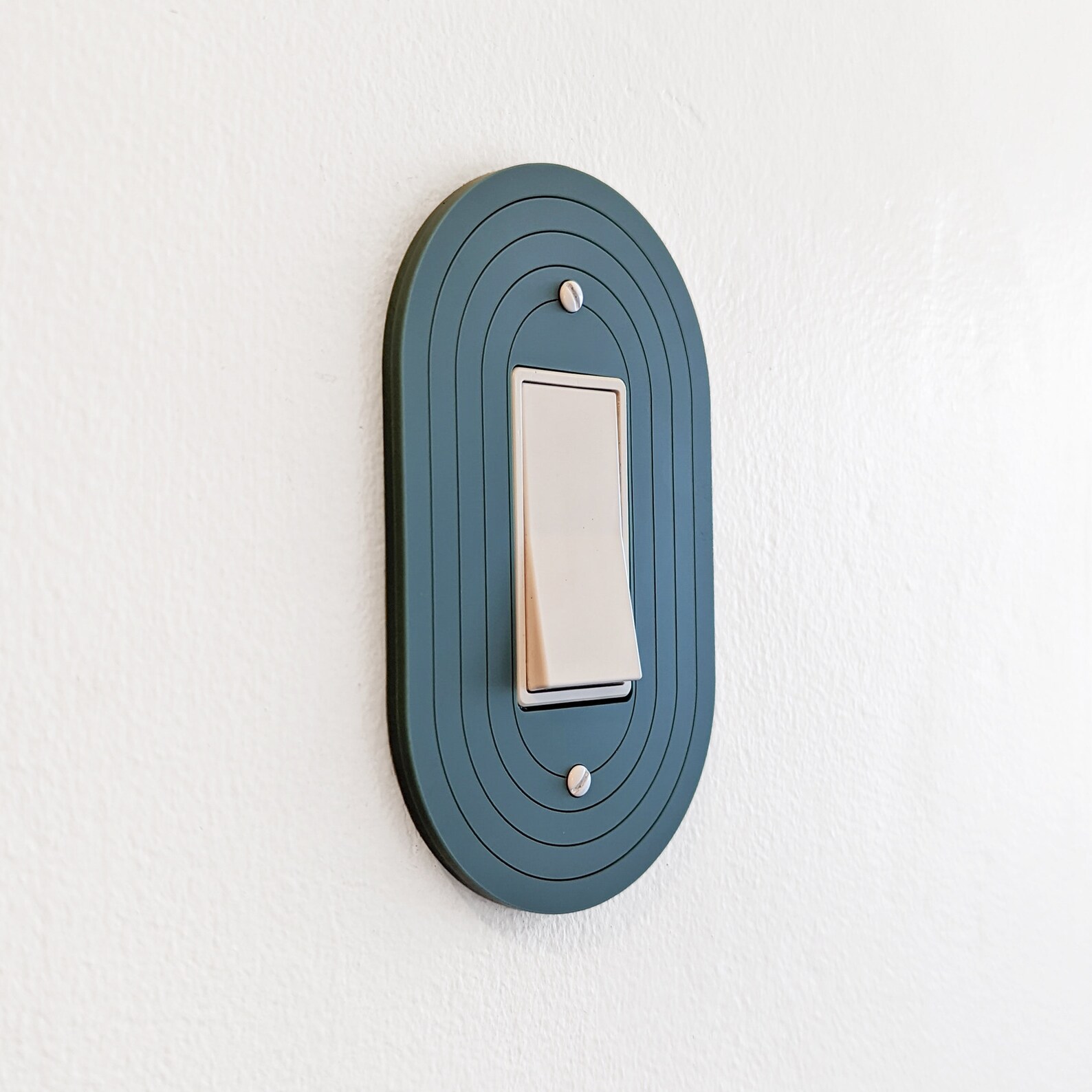 Minimalist Oval Outlet Plate Cover Multiple Options - Etsy
