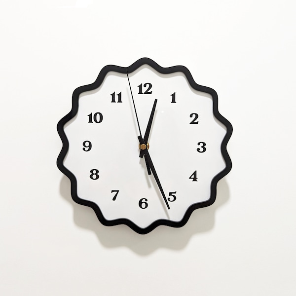 Acrylic Clock - Etsy