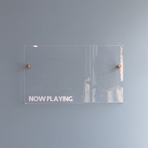Now Playing Record Holder Wall Shelf - Etsy