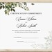 Modern Commitment Certificate Template Editable Printable - Etsy
