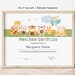 Preschool Award Certificate Template Preschool Graduation - Etsy